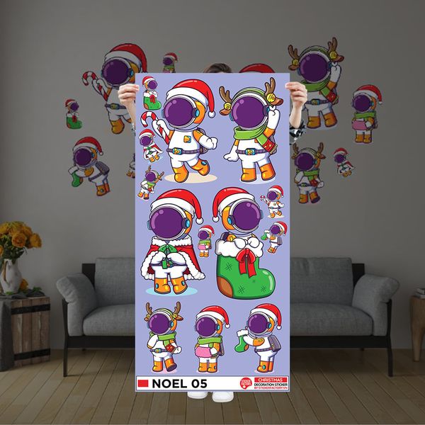 NOEL 05 - Decoration Sticker – Sticker Factory