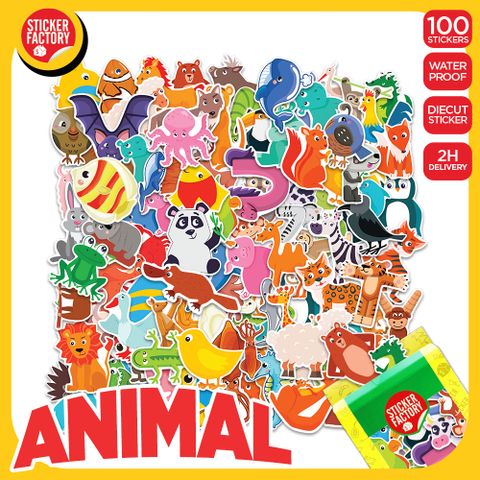 Capybara - Set 100 sticker hình dán – Sticker Factory