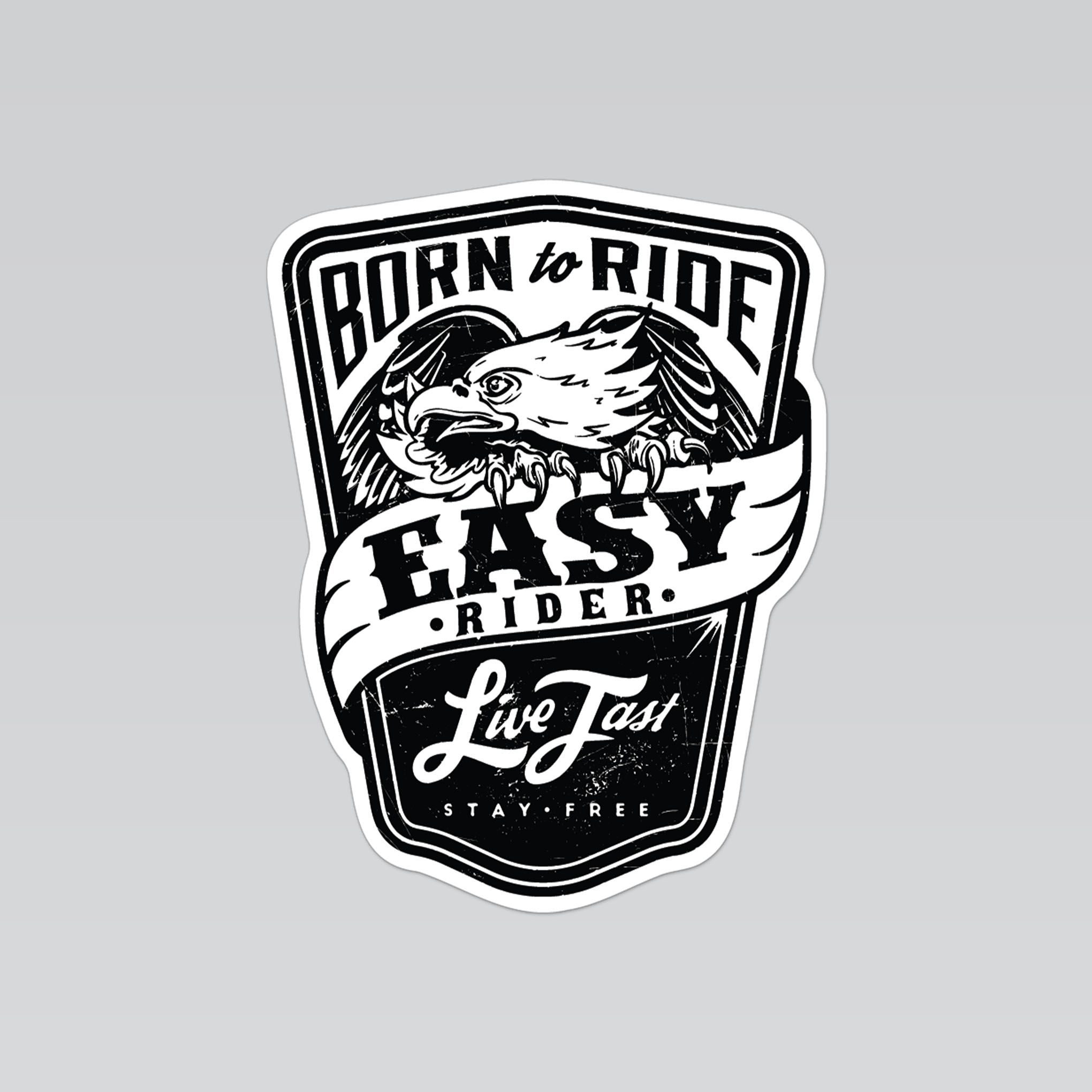 EASY RIDER EAGLE 7cm - Sticker Die-cut hình dán cắt rời – Sticker Factory