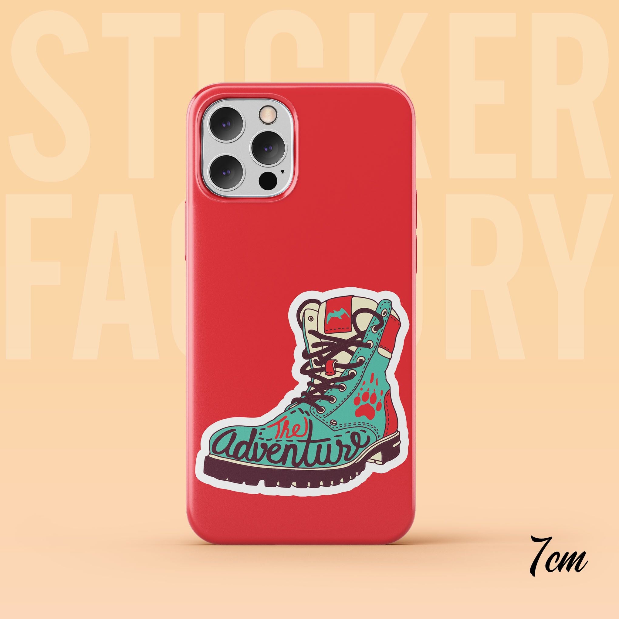 THE ADVENTURE 7cm - Sticker Die-cut hình dán cắt rời – Sticker Factory