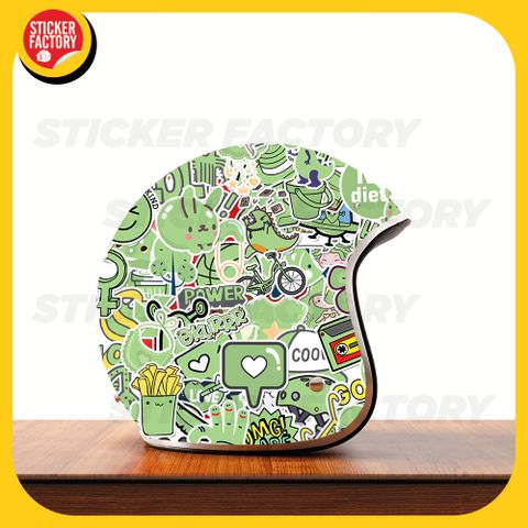 Set 100 Sticker hình dán - Galaxy – Sticker Factory