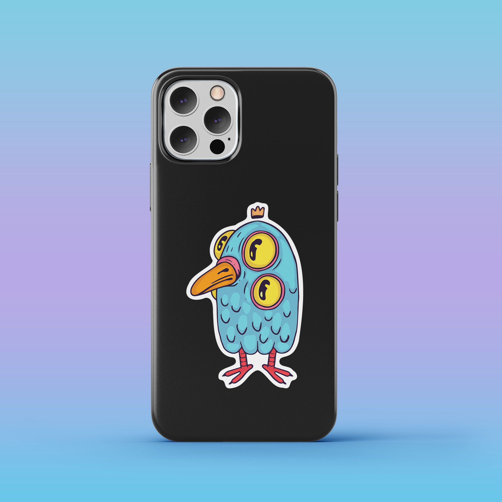 MONSTER BIRD 7cm - Sticker Die-cut hình dán cắt rời – Sticker Factory