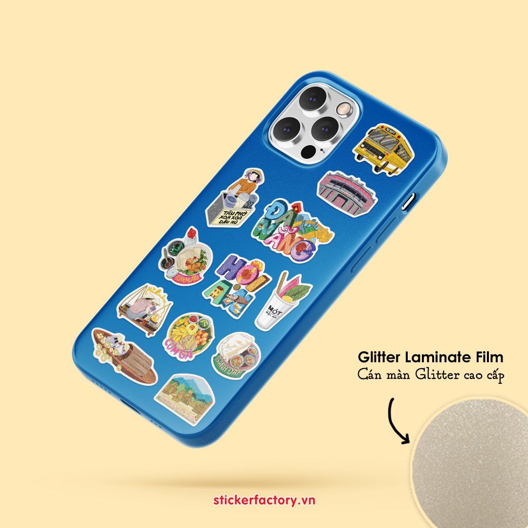 Vol.47 Da Nang Hoi An - Little sticker sheet A6 – Sticker Factory