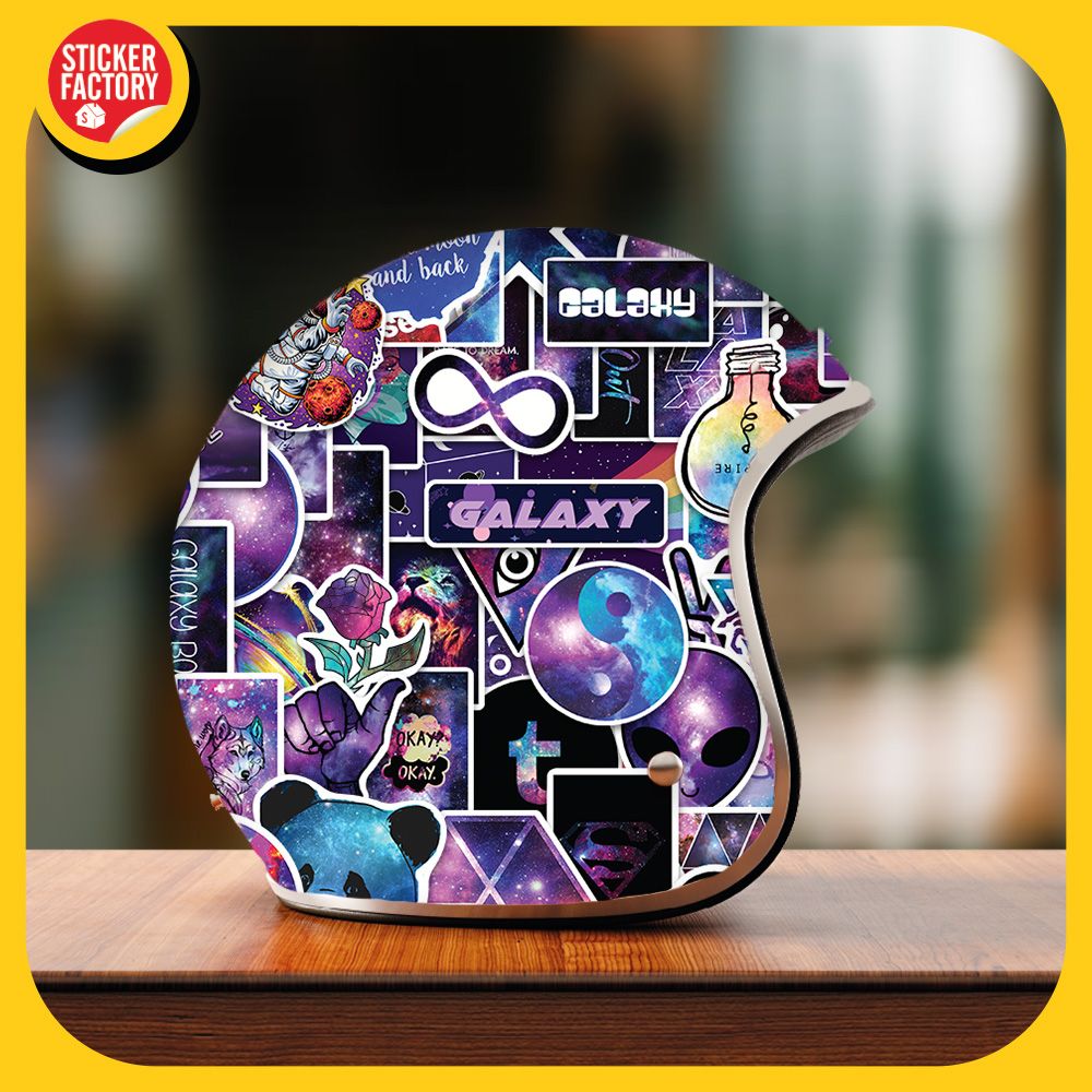 Set 100 Sticker hình dán - Galaxy – Sticker Factory