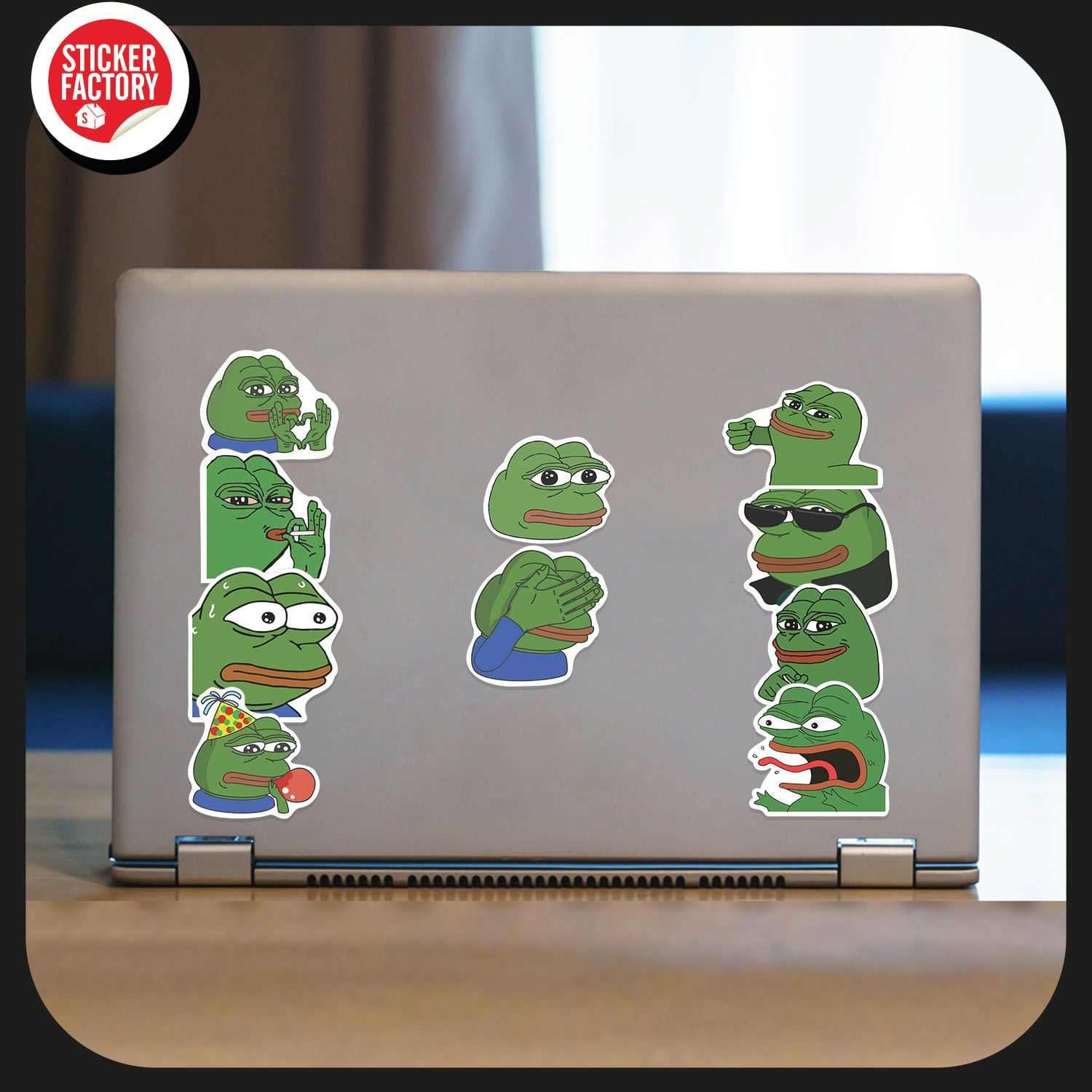 Pepe Frog - Set 30 sticker hình dán – Sticker Factory