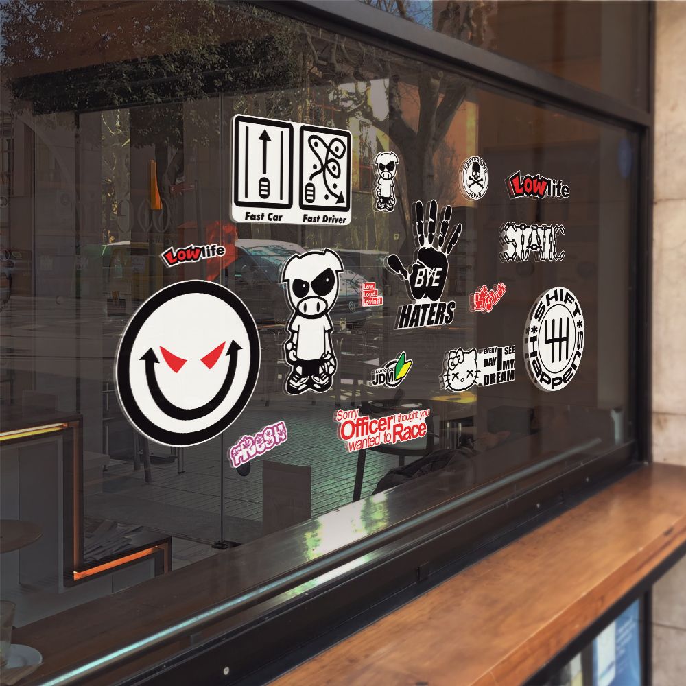 CAR STICKER JDM 03 - Decoration Sticker – Sticker Factory