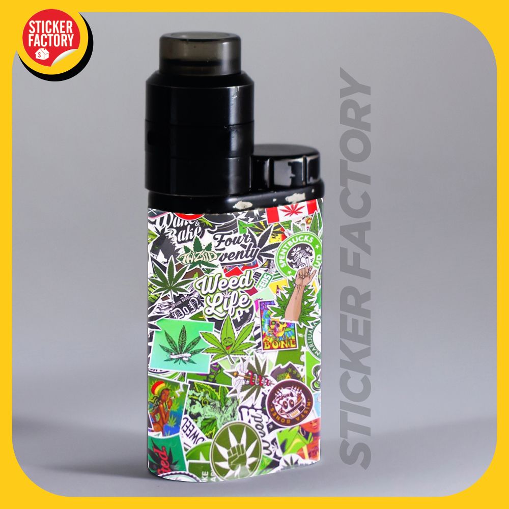 Set 100 sticker hình dán - Weed – Sticker Factory