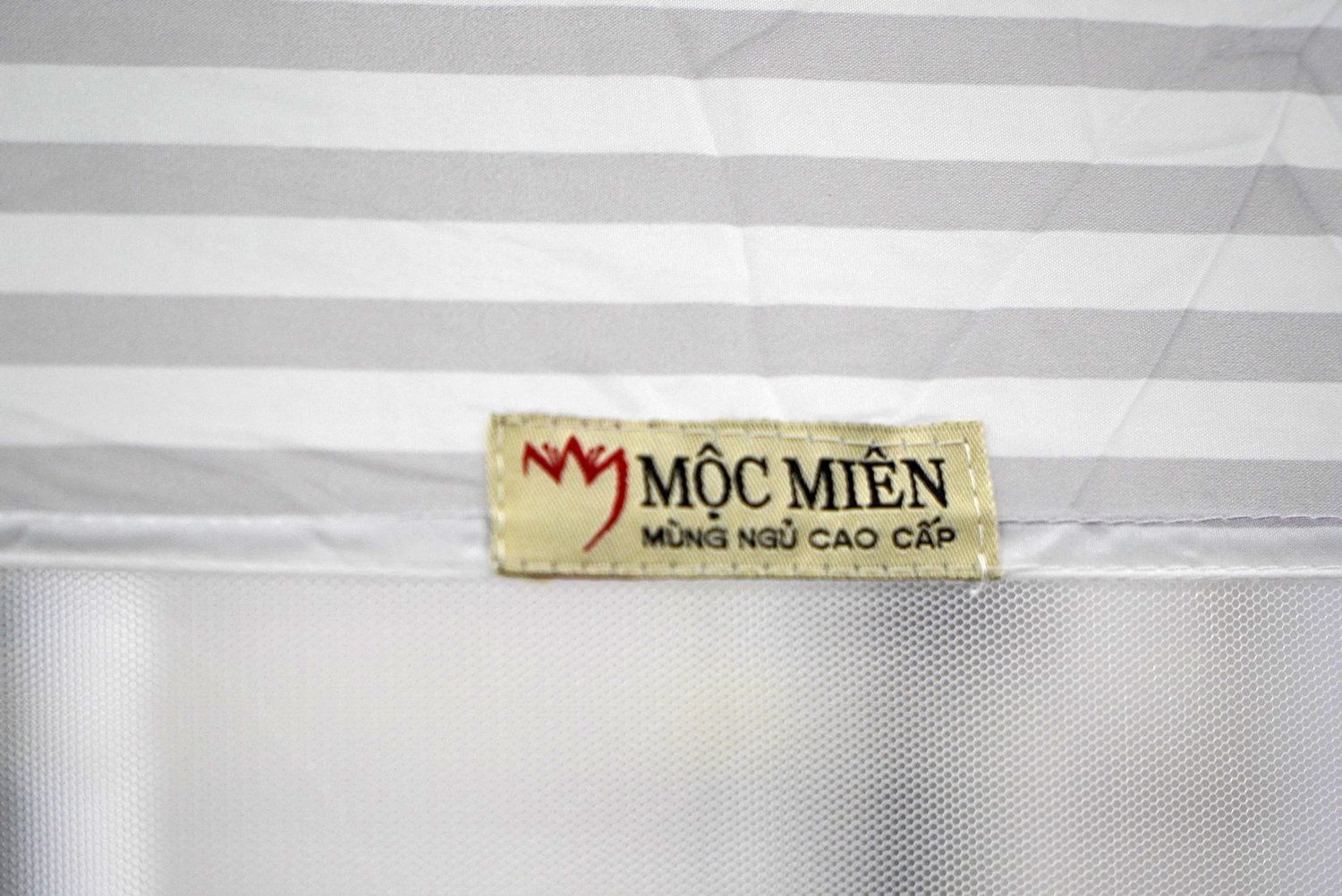 Mùng chụp tự bung Đỉnh Vuông Cao Cấp Mộc Miên – Mùng ngủ cao cấp Mộc Miên