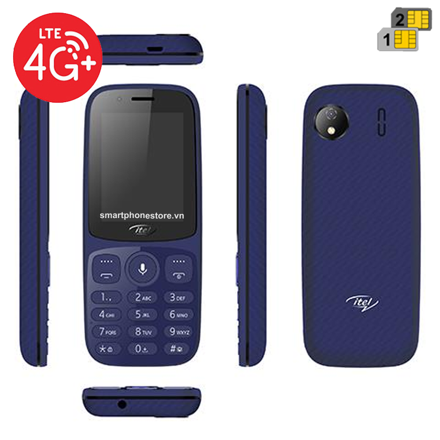 Điện thoại 4G itel it9200 - KaiOS phát Wifi lướt facebook web youtube ...