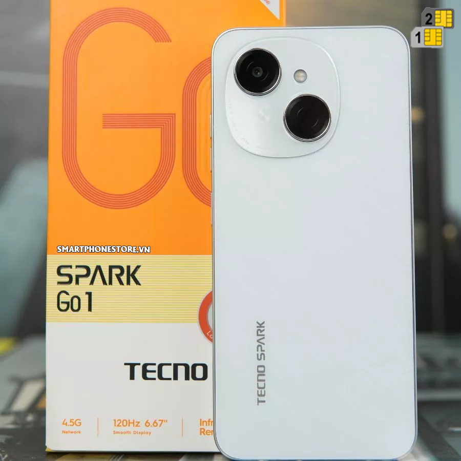 Tecno Spark Go 1 (2024) - 6.67" HD+ 120Hz Ram8/64GB Cam13/5MP Pin5000m ...