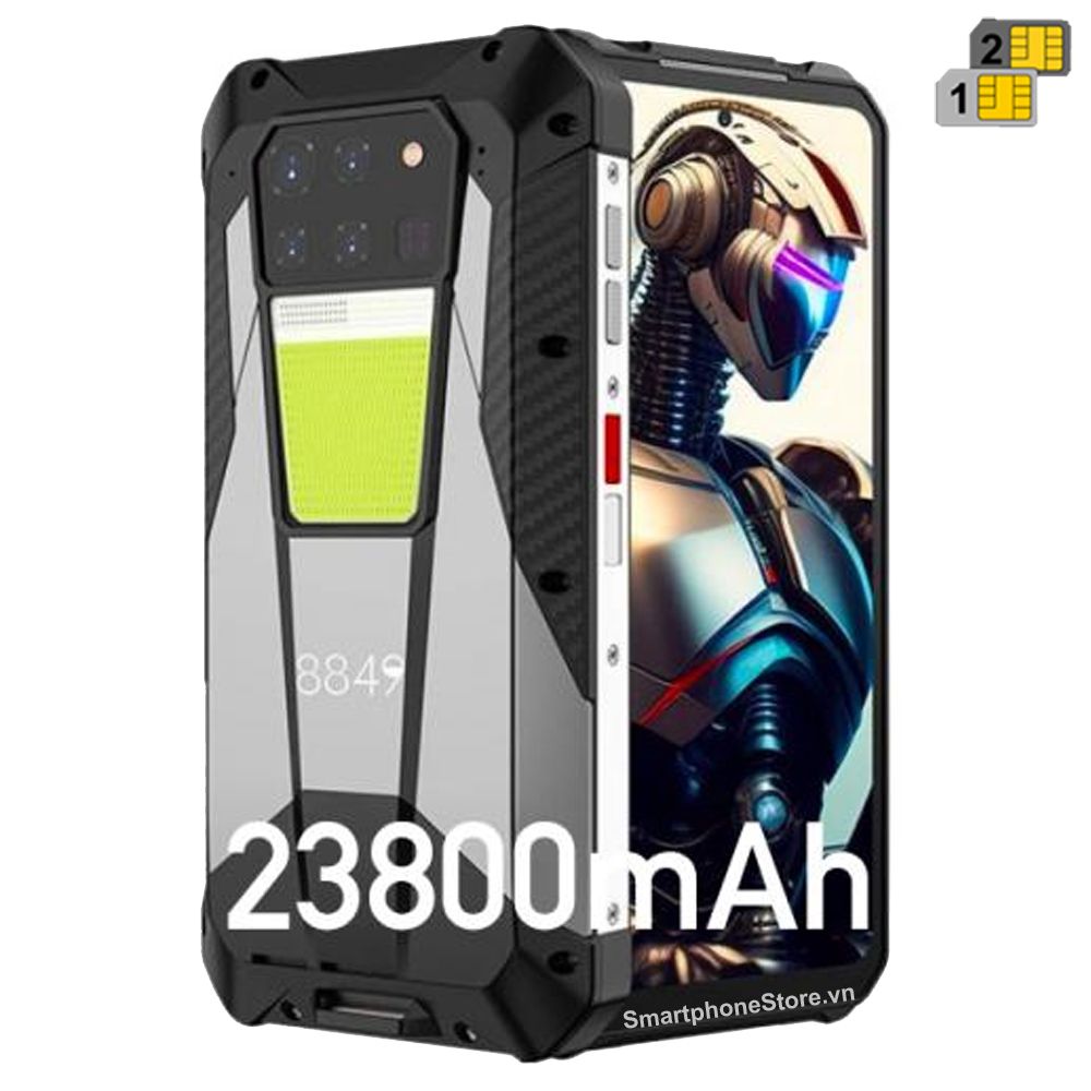 Unihertz Tank 3 Pro (8849) - 5G IP68/69K có máy chiếu 100Lumens pin238 ...