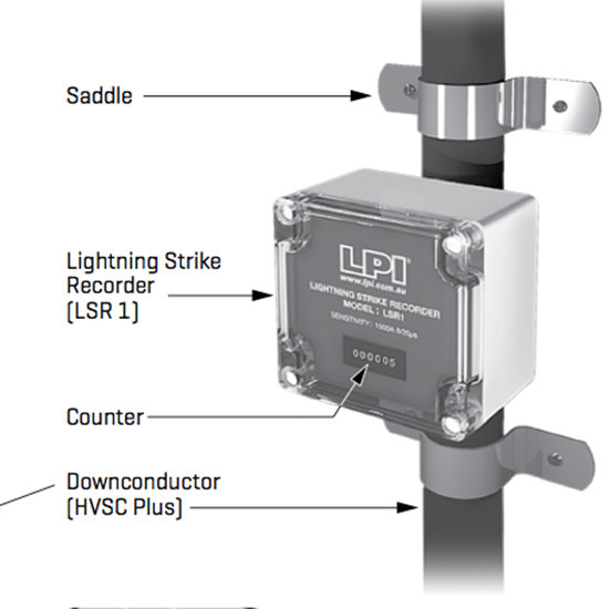 Thiết bị đếm sét Stormaster LPI LSR2 – VINASAFE.NET | Siêu Thị Chống Sét