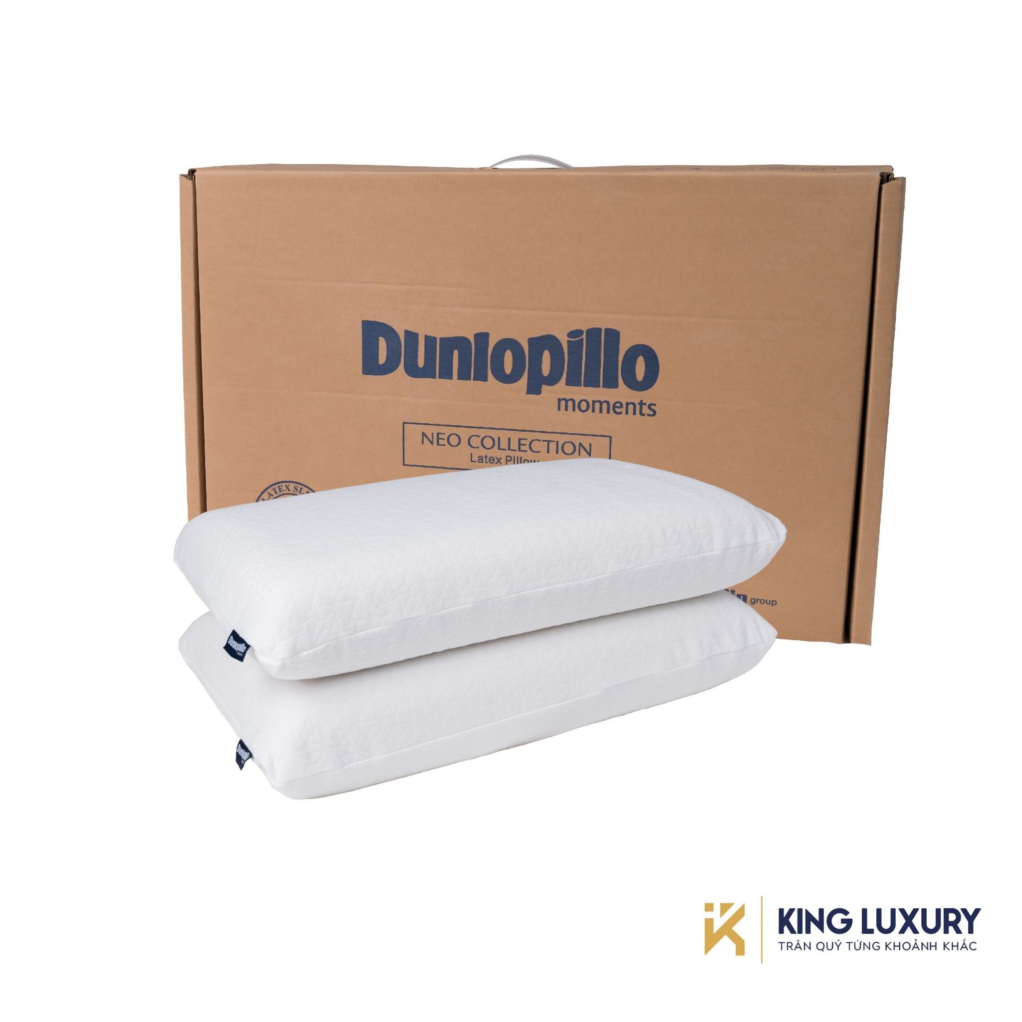 Ruột gối cao su Dunlopillo Neo Comfort – DUNLOPILLO LUXURY