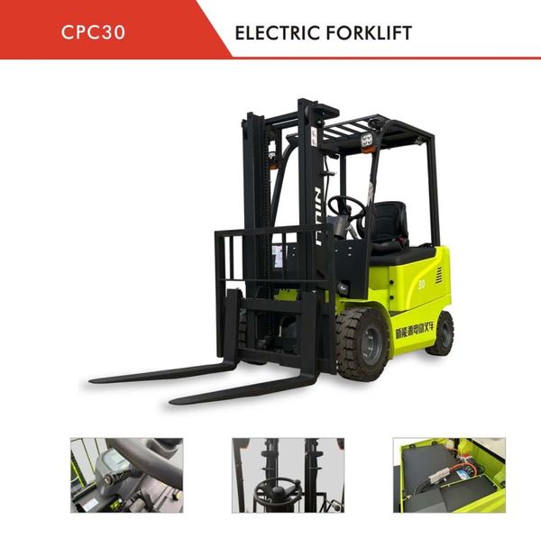 Xe nâng điện ngồi lái tải trọng 3 tấn CPC30 – CÔNG TY TNHH CÔNG NGHIỆP SÀI GÒN