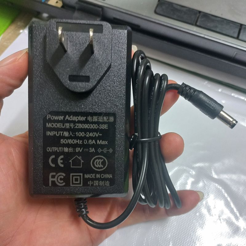 Bộ chuyển nguồn Adapter 9V-3A 27W chân 5.5*2.5mm ZB090300-3SE