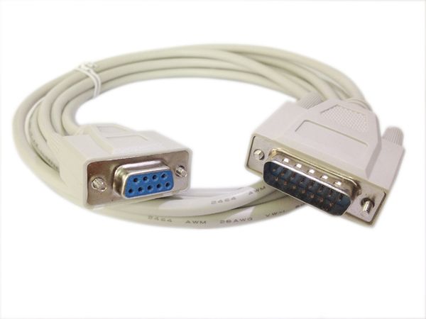 Cáp com DB9F to DB15M (Âm sang dương) 2m/3m/5m...
