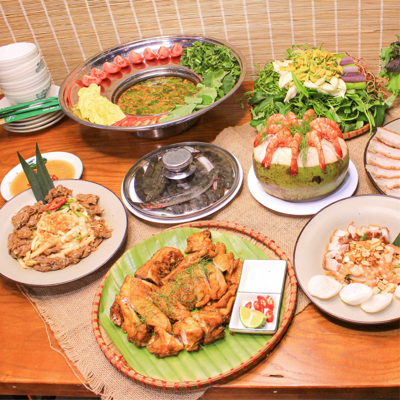 Set Lý Cái Mơn – Nhà hàng Phương Nam