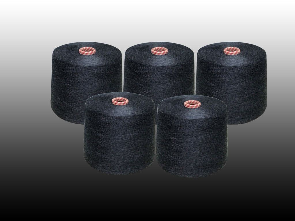 100 PCT RECYCLE Polyester RING SPUN Melange YARN for weaving/knitting