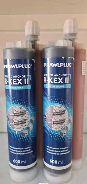 KEO CẤY THÉP RAWLPLUG R-KEX II – Keo Chống Thấm