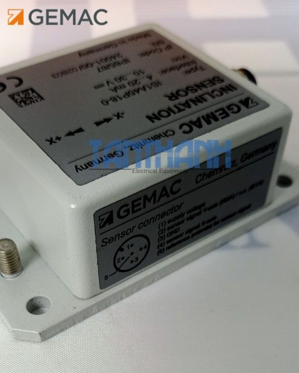 Cảm biến độ nghiêng GEMAC Type IS1A45P18-0 – CÔNG TY TNHH THIẾT BỊ ĐIỆN ...