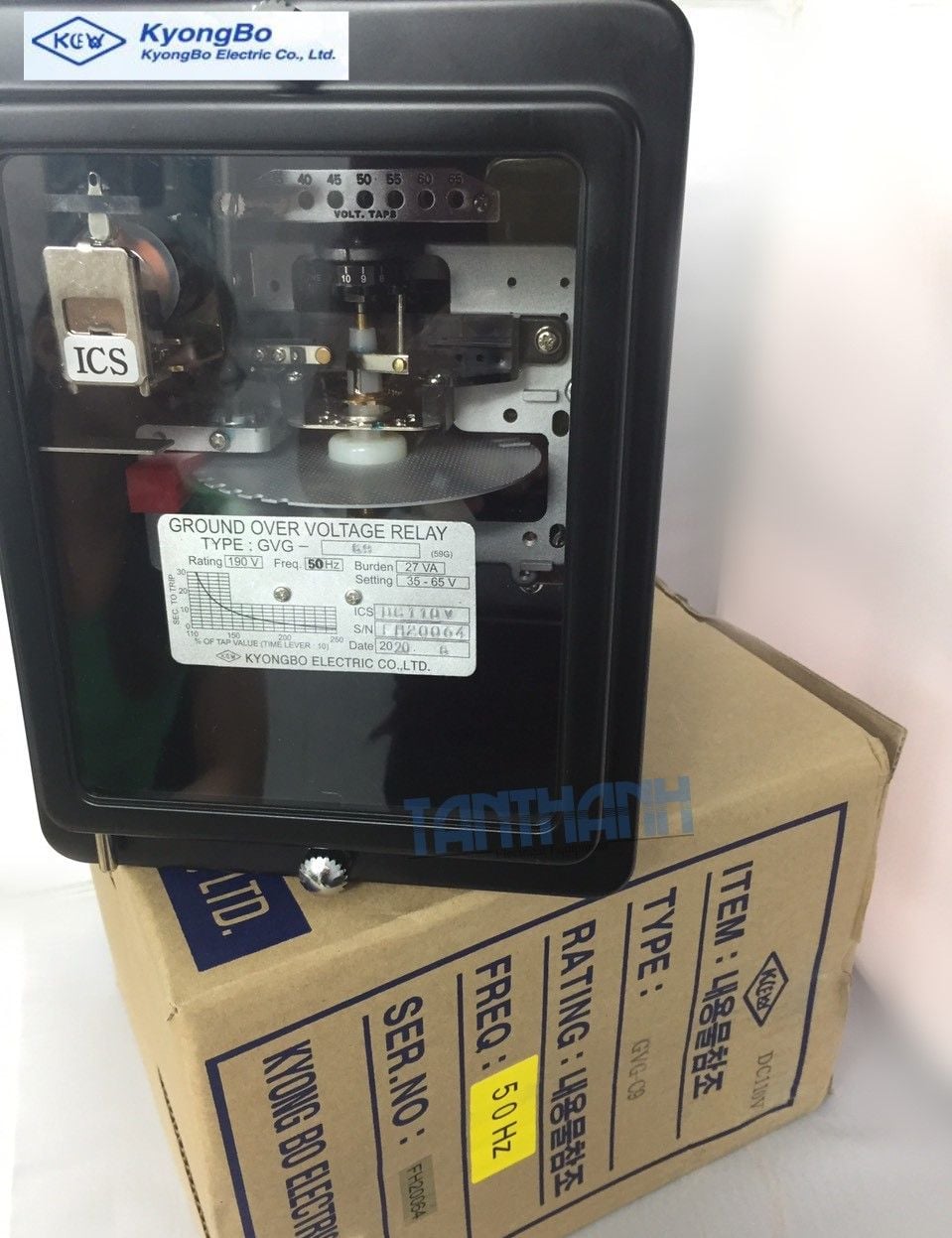 KyongBo | Ground Over Voltage Relay GVG-C9 190V 50Hz 27VA – CÔNG TY ...