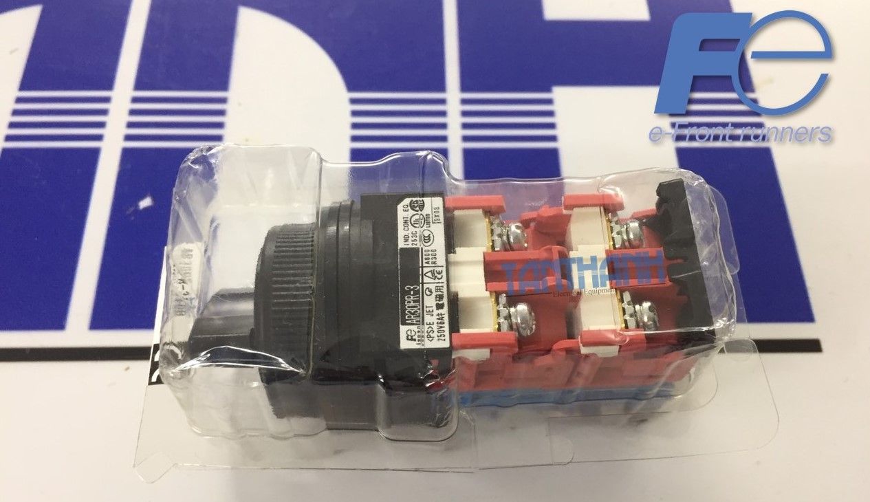 AR30PR-3 Selector Switch FUJI ELECTRIC 30mm, 3-position, maintained ...
