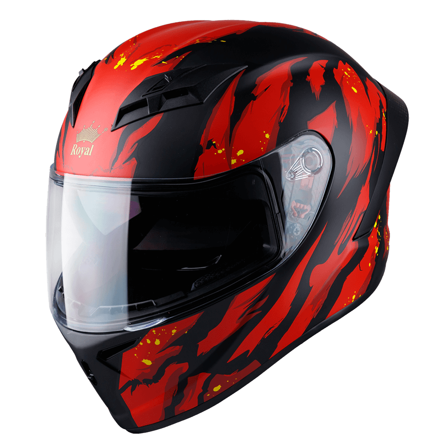 MŨ BẢO HIỂM NGUYÊN ĐẦU 2 KÍNH ROYAL M266 DESIGN – THỂ THAO PHƯỢNG SPORT