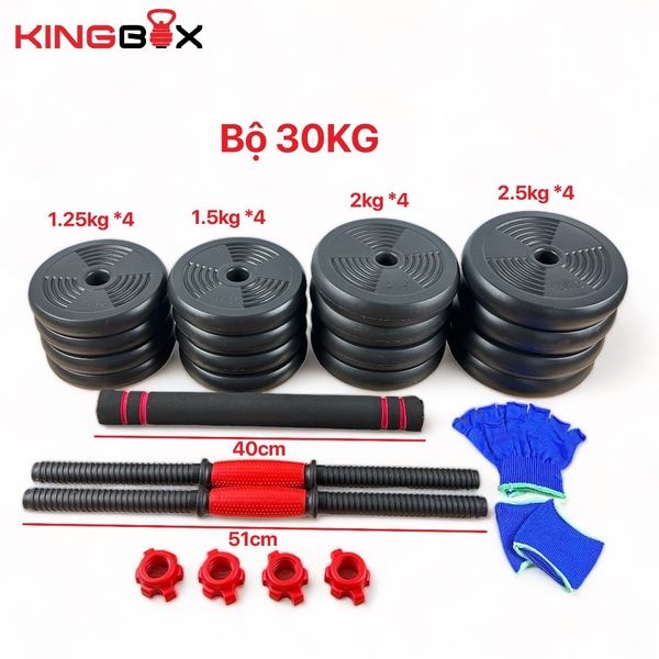 Bộ tạ tay đa năng 2026 KINGBOX - 30KG /hàng nhập khẩu – THỂ THAO PHƯỢNG ...