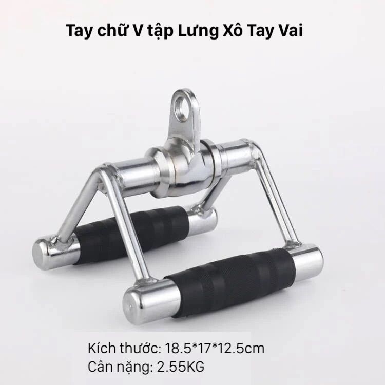 TAY CẦM KÉO CÁP RÒNG RỌC TẬP GYM PHỤ KIỆN KÉO XÔ CAO CẤP – THỂ THAO ...