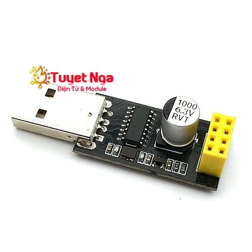 ESP8266 USB Adapter Thu Phát Wifi UART ESP-01 – ĐIỆN TỬ TUYẾT NGA