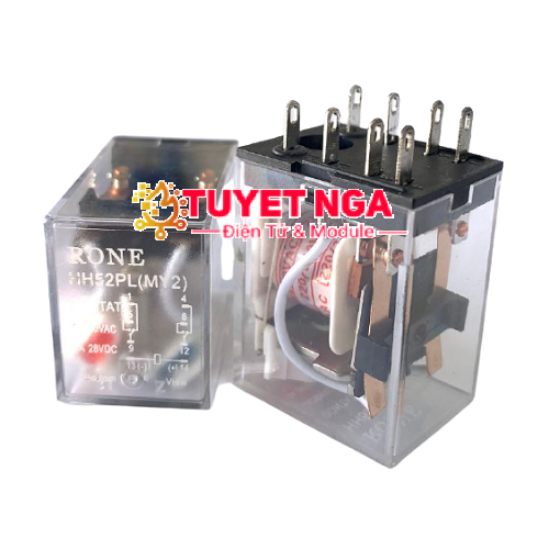 HH52PL(MY2) Relay Trung Gian Rone 220V 5A 8 Chân Nhỏ – ĐIỆN TỬ TUYẾT NGA