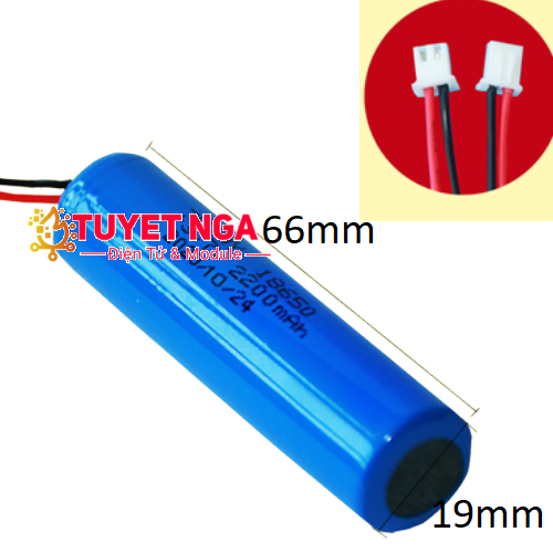 Pin 18650 2200mAh – ĐIỆN TỬ TUYẾT NGA