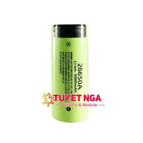 Pin 26650 Lion 5000mAh – ĐIỆN TỬ TUYẾT NGA