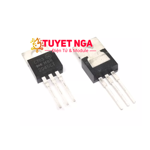 Diode MBR2045 20A 45V TO-220 – ĐIỆN TỬ TUYẾT NGA