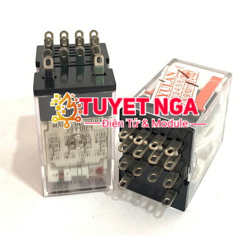 MY4N-GS AC220V Relay Trung Gian Omron 220V 5A 14 Chân – ĐIỆN TỬ TUYẾT NGA