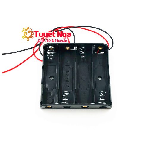 Đế 4 Pin 18650 Nối Tiếp – ĐIỆN TỬ TUYẾT NGA