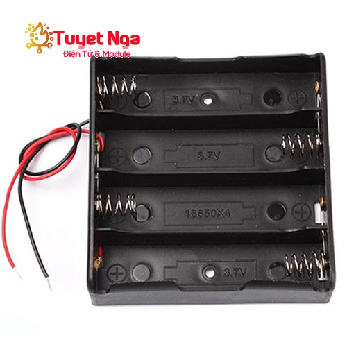 Đế 4 Pin 18650 Nối Tiếp – ĐIỆN TỬ TUYẾT NGA