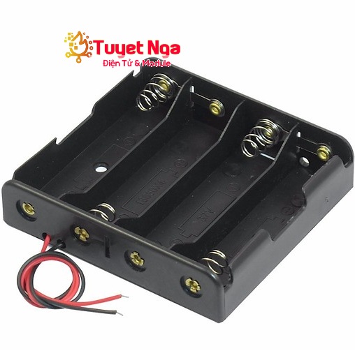 Đế 4 Pin 18650 Nối Tiếp – ĐIỆN TỬ TUYẾT NGA