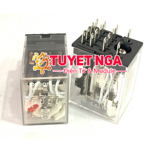 MY4N Relay Trung Gian Omron 12V 5A 14 Chân – ĐIỆN TỬ TUYẾT NGA