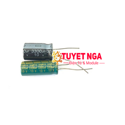 Tụ Hóa 3300uF 10V – ĐIỆN TỬ TUYẾT NGA