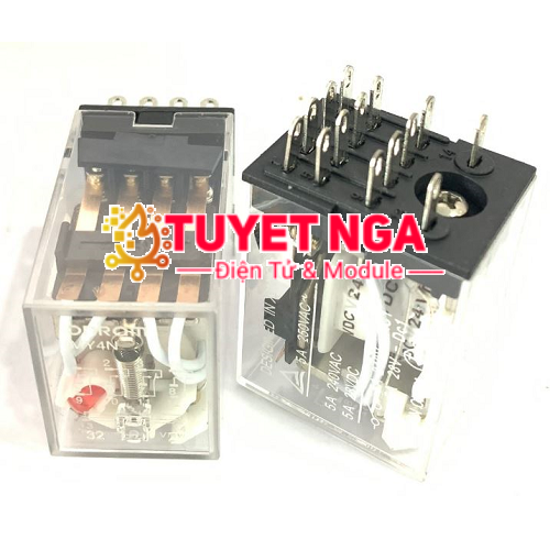 MY4N Relay Trung Gian Omron 24V 5A 14 Chân – ĐIỆN TỬ TUYẾT NGA