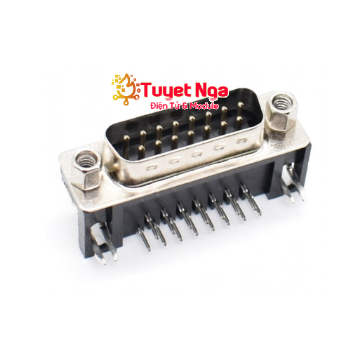 Cổng DB15 Đực 15 Pin PCB – ĐIỆN TỬ TUYẾT NGA