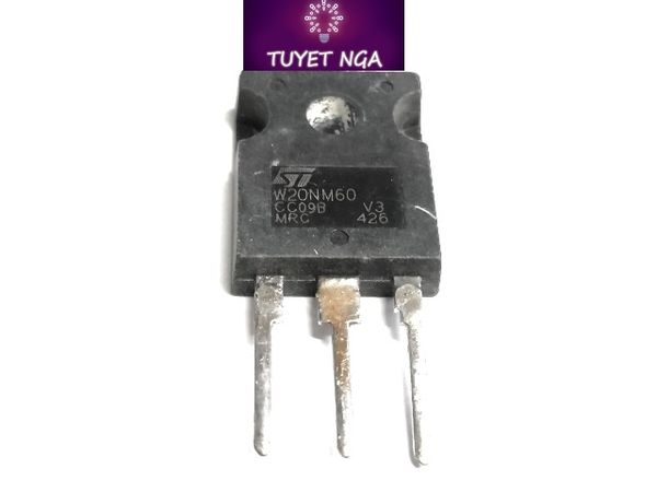 Mosfet 20N60 20A 600V – ĐIỆN TỬ TUYẾT NGA