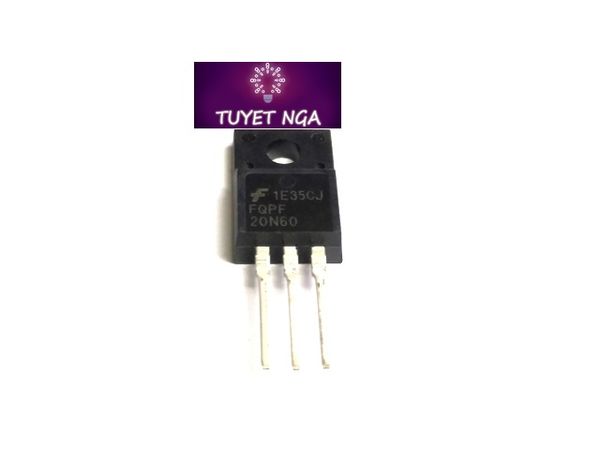 Mosfet 20N60 20A 600V TO-220 – ĐIỆN TỬ TUYẾT NGA