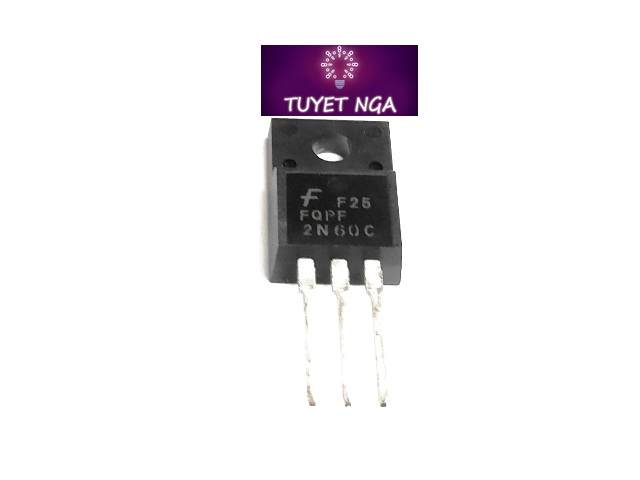 Mosfet 2N60 2A 600V TO-220 – ĐIỆN TỬ TUYẾT NGA