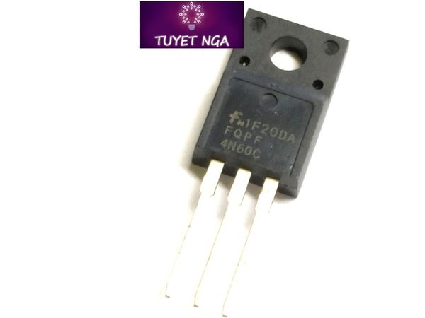 Mosfet 4N60 4A 600V TO-220 – ĐIỆN TỬ TUYẾT NGA