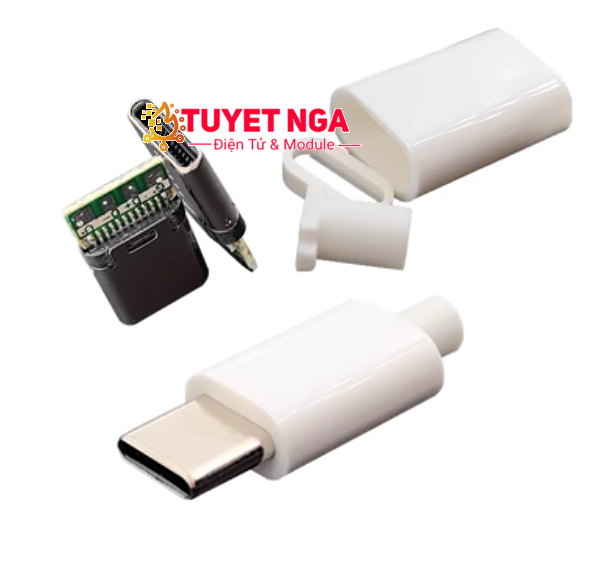 Cổng TypeC Vỏ Trắng – ĐIỆN TỬ TUYẾT NGA