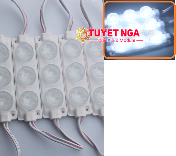 Module Led 3030 Công Suất 3W 12V Trắng Ấm (chống nước) – ĐIỆN TỬ TUYẾT NGA