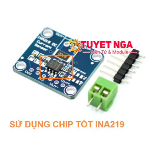 Cảm Biến Dòng INA219 I2C MCU-219 – ĐIỆN TỬ TUYẾT NGA