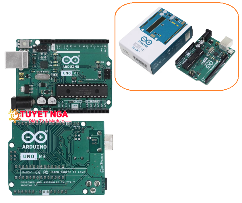 Arduino Uno Rev3 – ĐIỆN TỬ TUYẾT NGA